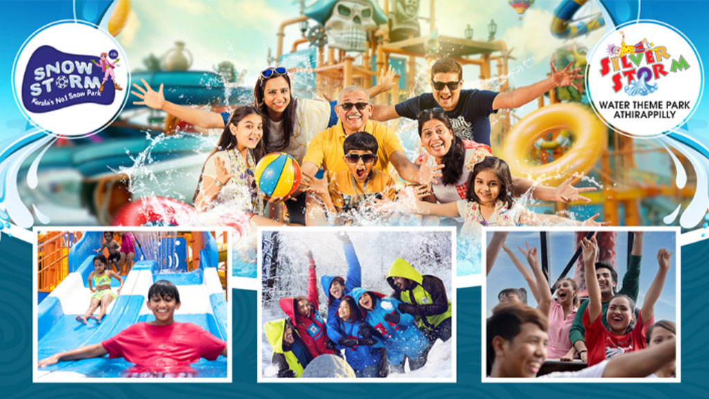 Silver Storm Amusement Park in Thrissur | Kerala Tourism