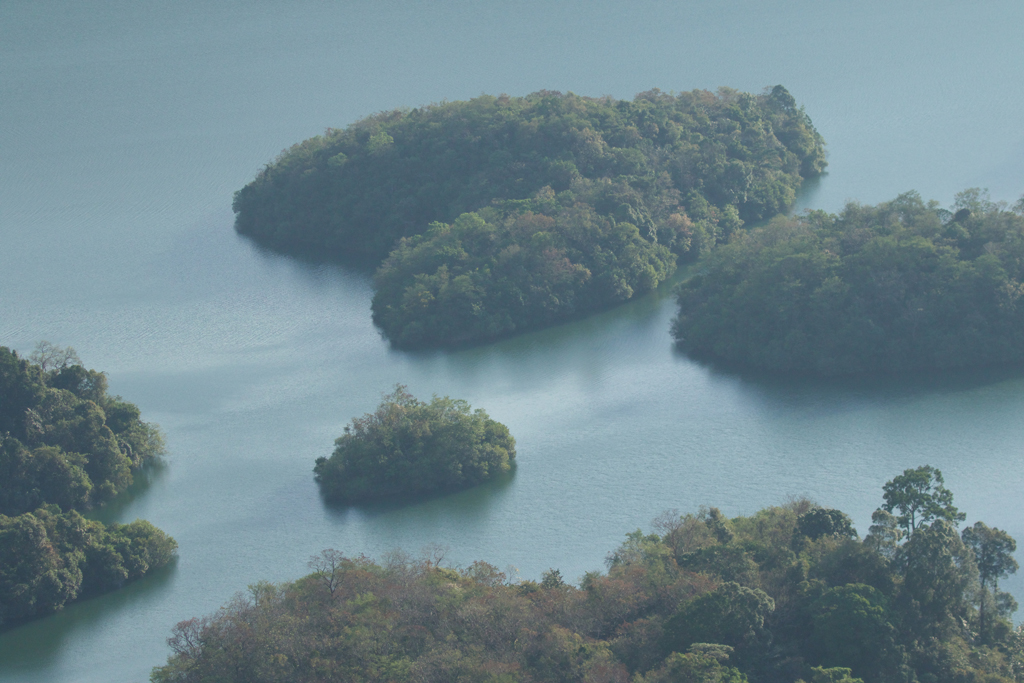 Thenmala Reservoir from Rosemala
