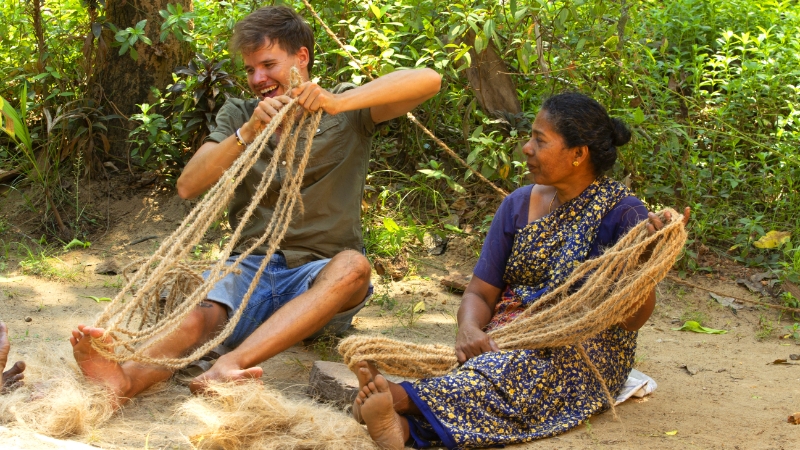 Coir Making
