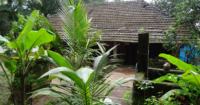 Theyyam festival at Aadithyan Illam, Kannur, Kerala
