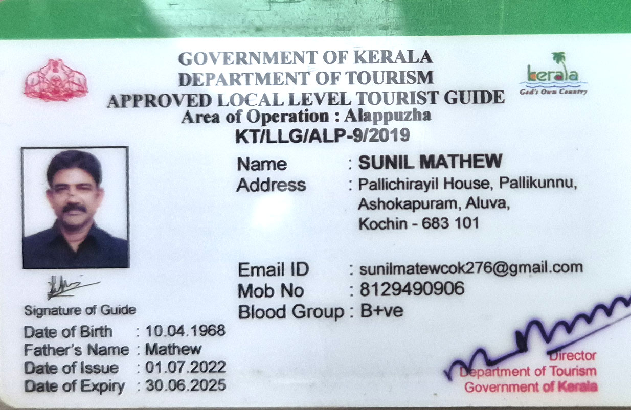 Tour Guides in Kerala | Accredited Tourist Guides